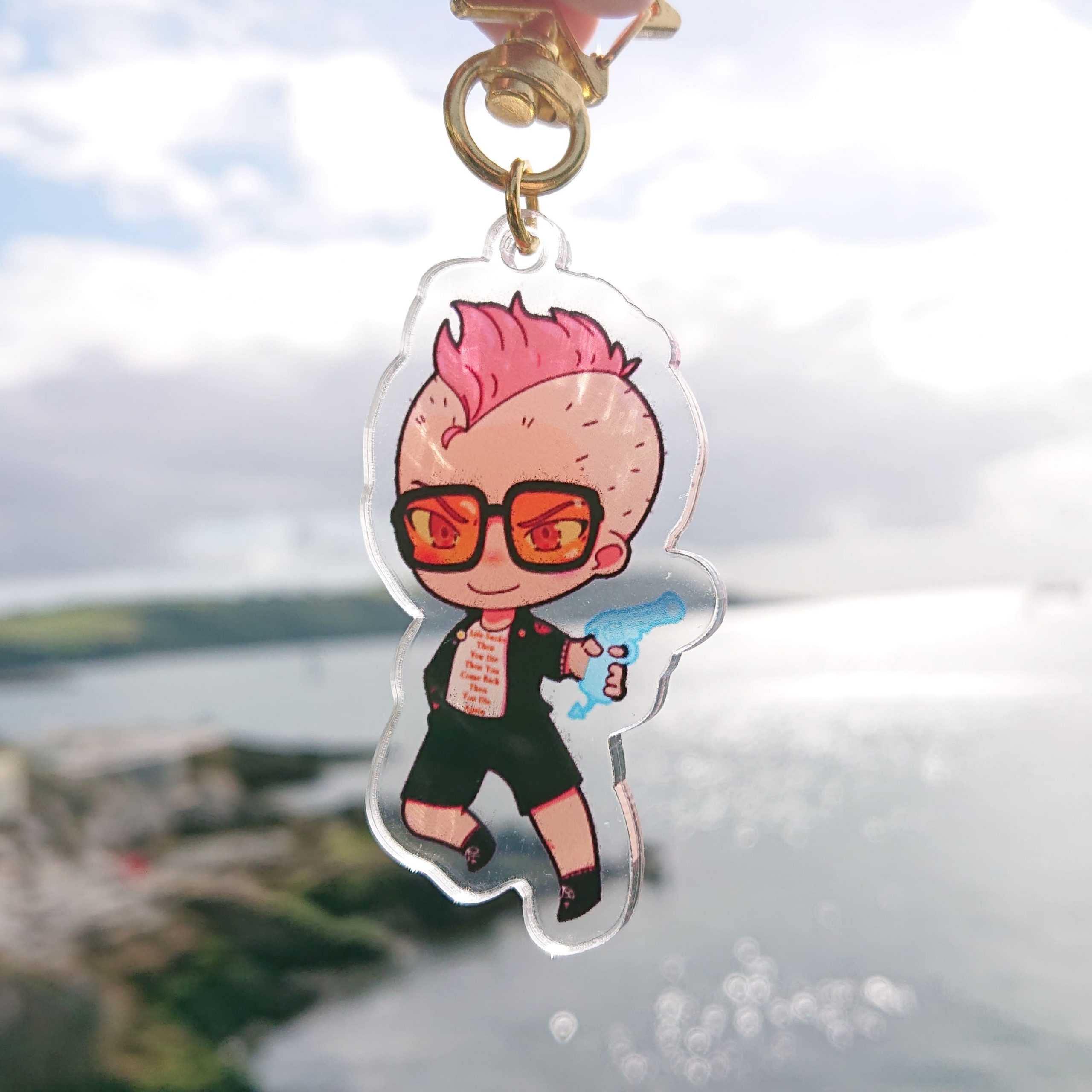 Quentin Quire X-Men Acrylic Charm - Janitoad