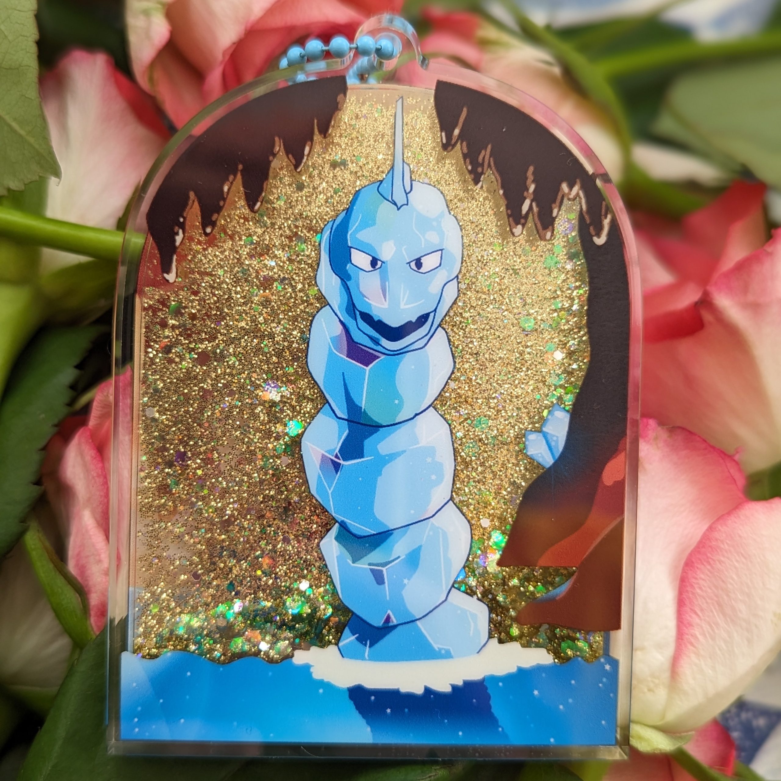 Crystal Onix Quicksand Charm - Janitoad